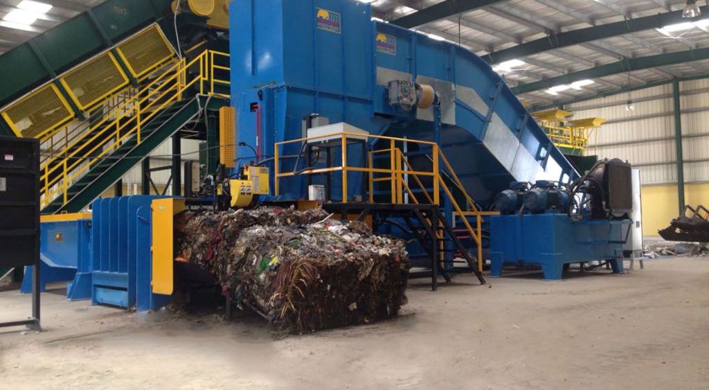 Baler presses for waste - IMABE IBERICA
